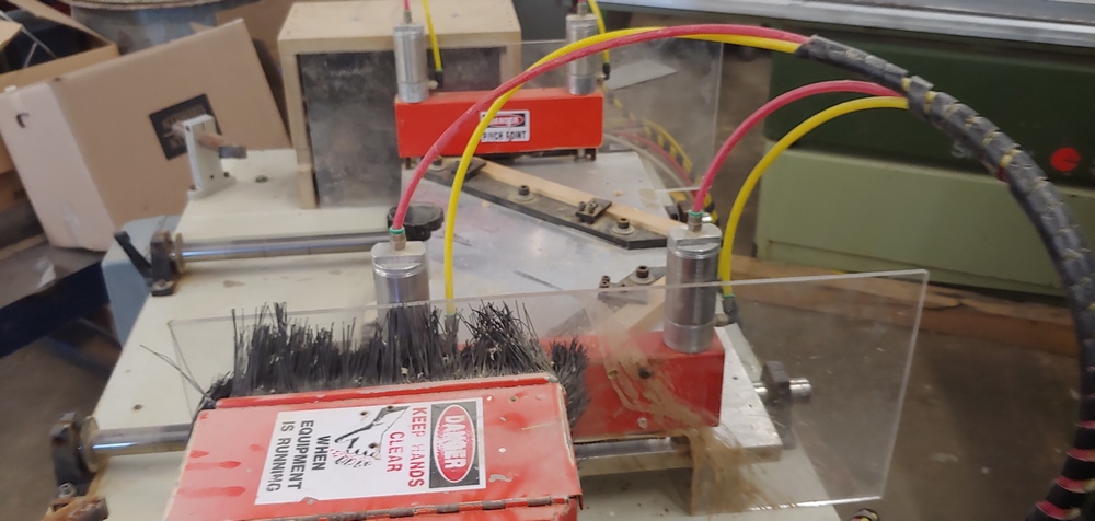 unique 315 machine porte angle